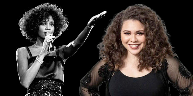 Astrid Nicole, cantando como Whitney Houston.| | El Periódico de Panamá
